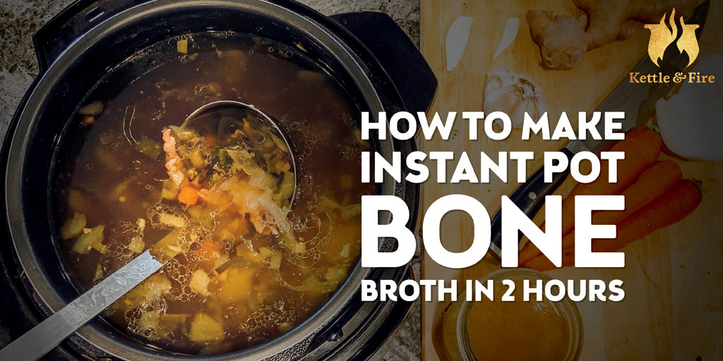 Can you cook bone broth for 2 hours?