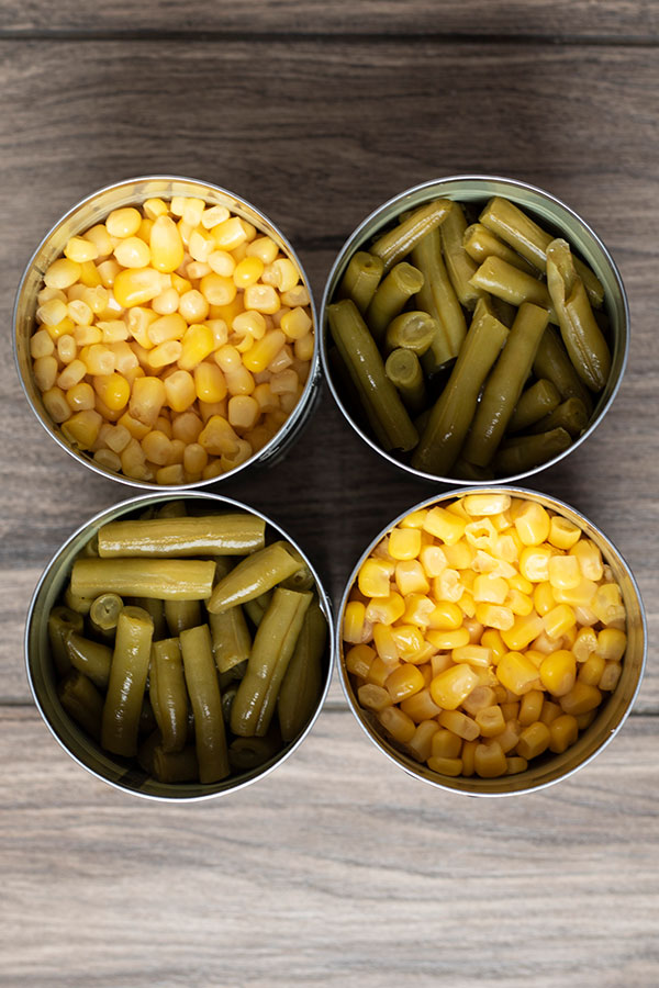 Can you cook canned vegetables in the can?