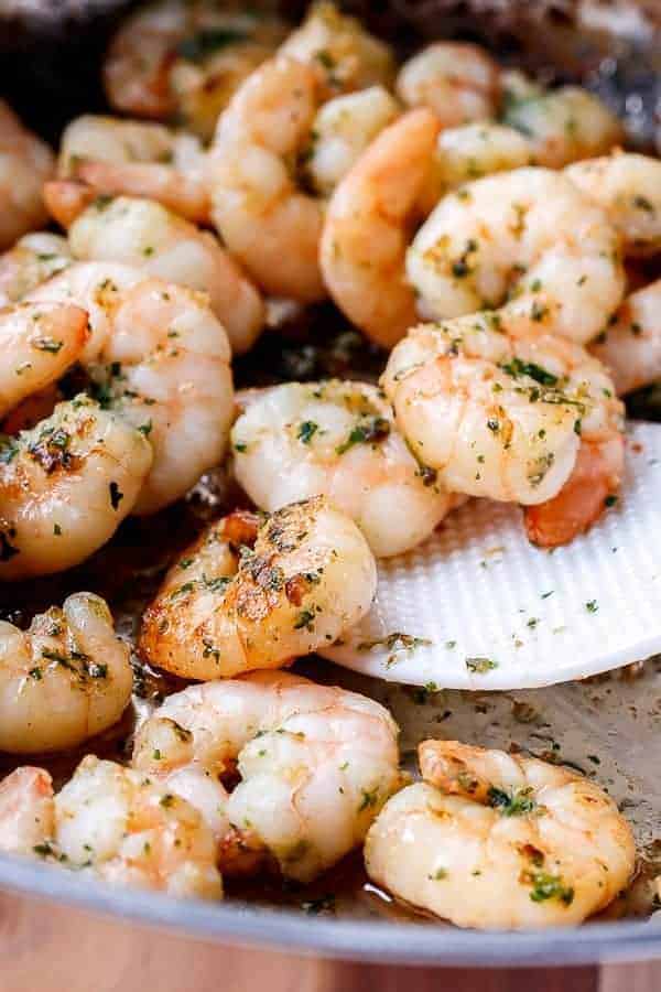 Can you cook cooked and peeled king prawns?