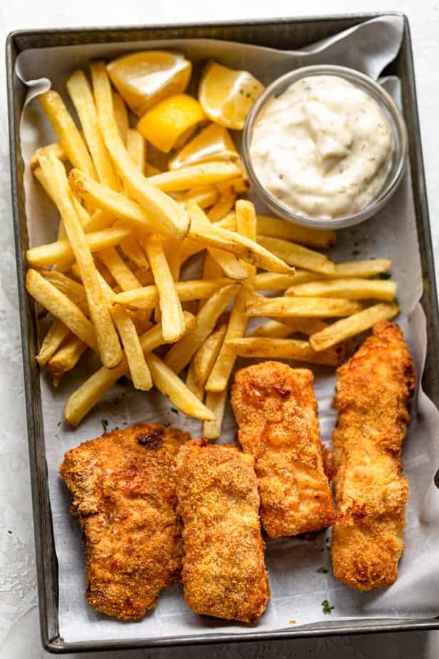 Can you cook fish and chips at the same time in air fryer?