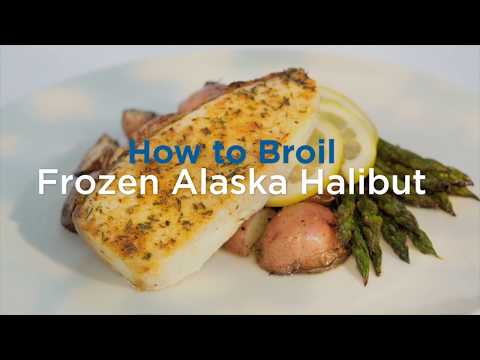 Can you cook frozen halibut without defrosting?