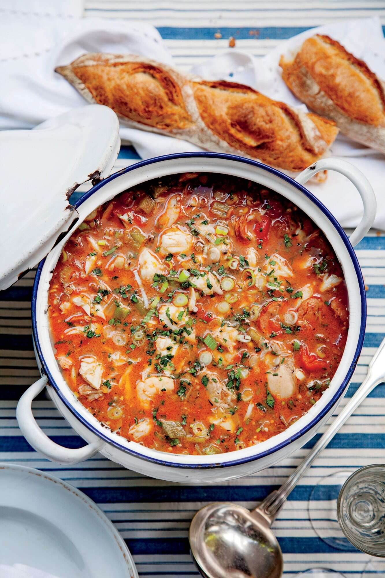 Can you cook gumbo with water instead of stock?