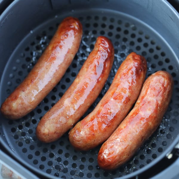 Can you cook hot sausages in an air fryer?