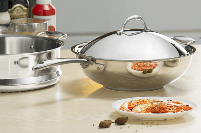 Can you cook in a stainless steel pot?