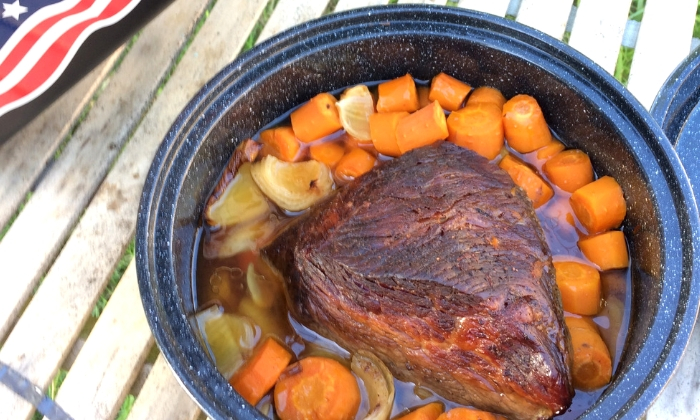 Can you cook meat in a solar oven?