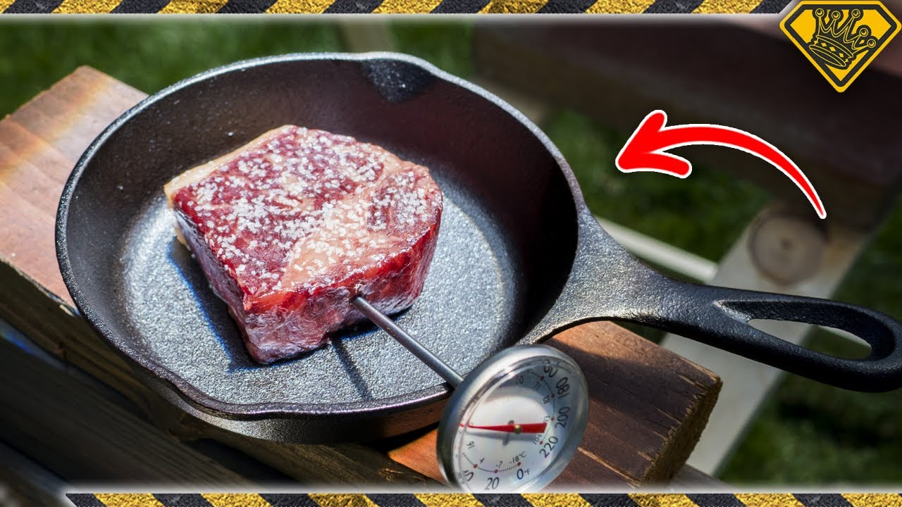 Can you cook meat in the sun?