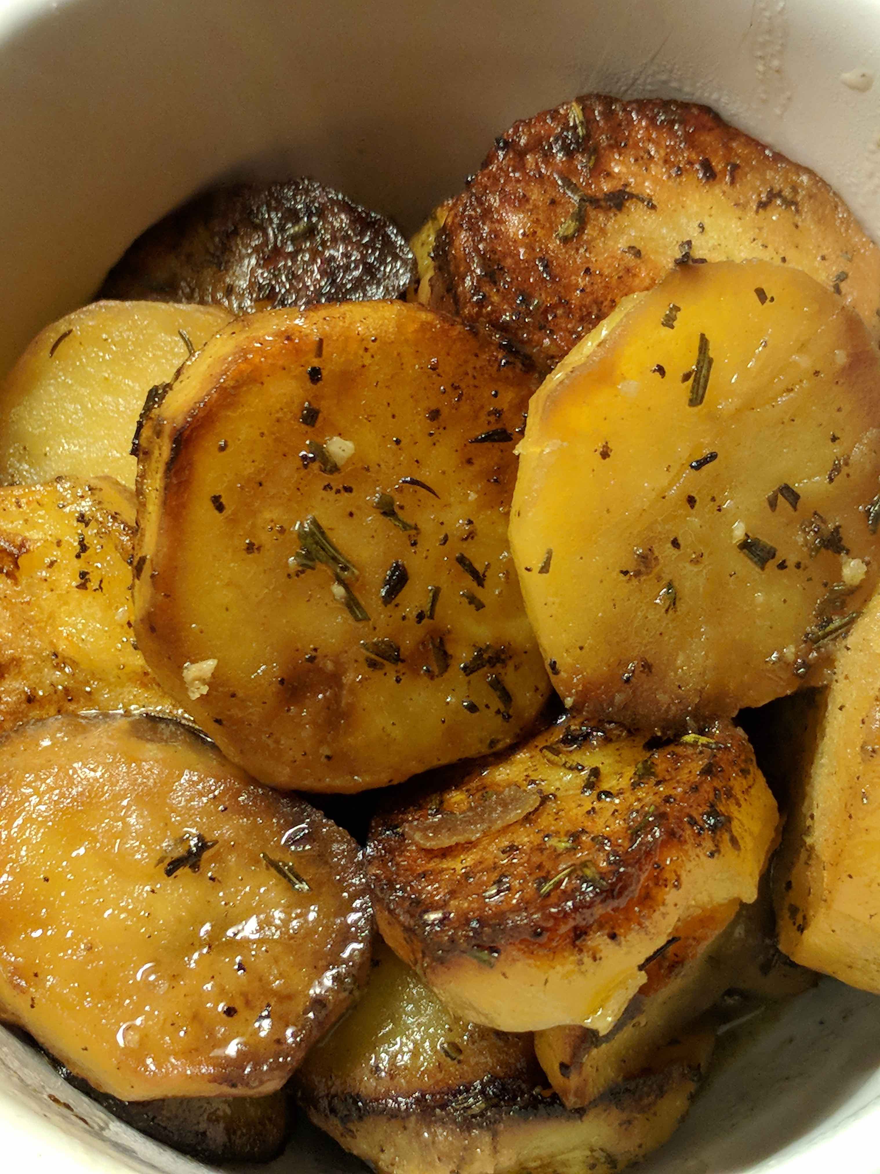 Can you cook potatoes in chicken broth?
