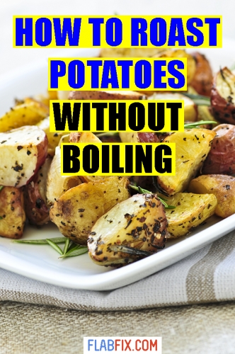 Can you cook potatoes without boiling them first?