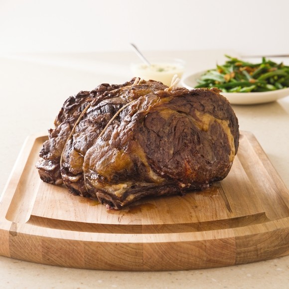 Can you cut a prime rib in half before you cook it?