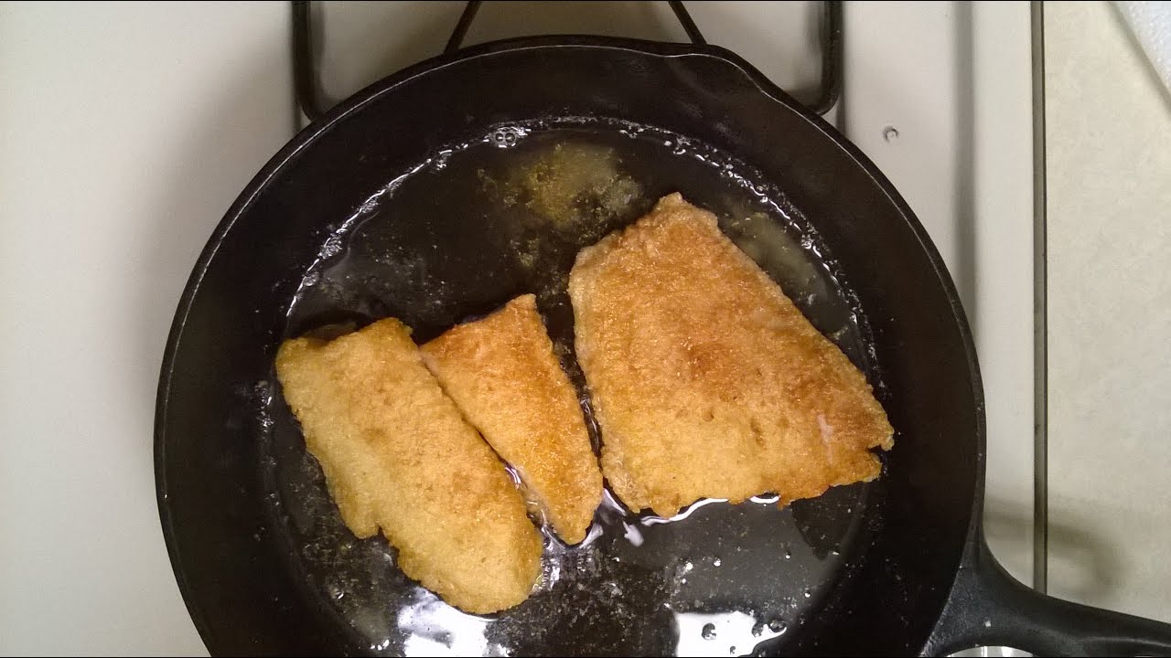 Can you deep fry fish in cast iron?