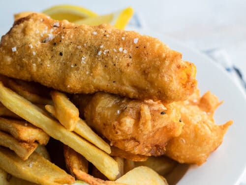 Can you deep fry frozen beer battered cod?