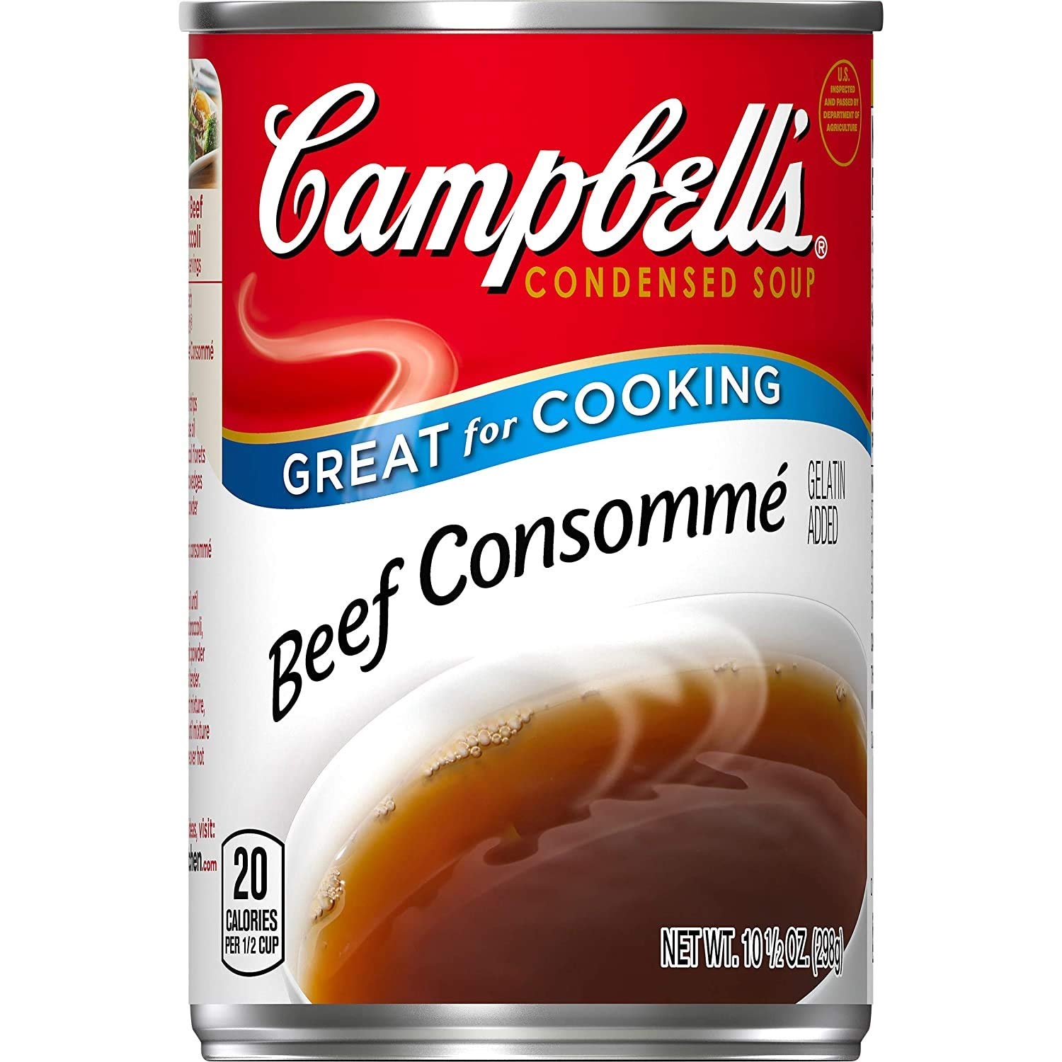 Can you drink beef consomme?