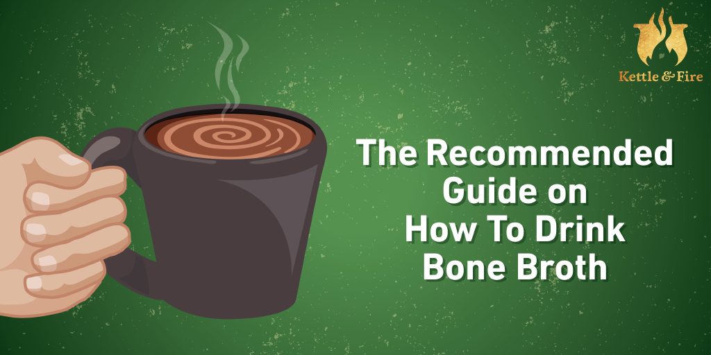 Can you drink bone broth plain?