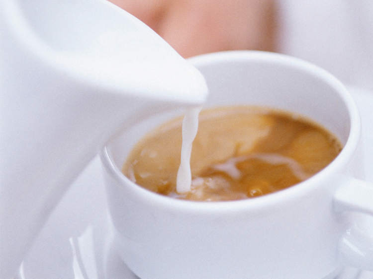 Can you drink curdled milk in coffee?