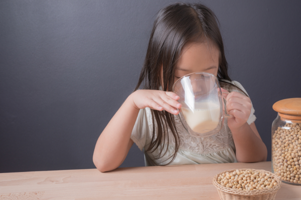 Can you drink soy milk with antibiotics?