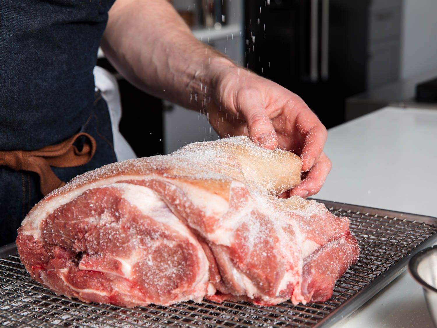 Can you dry brine a pork shoulder?