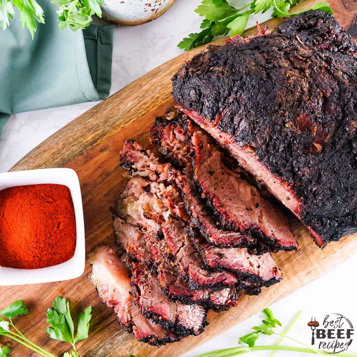 Can you dry rub a brisket for 2 days?