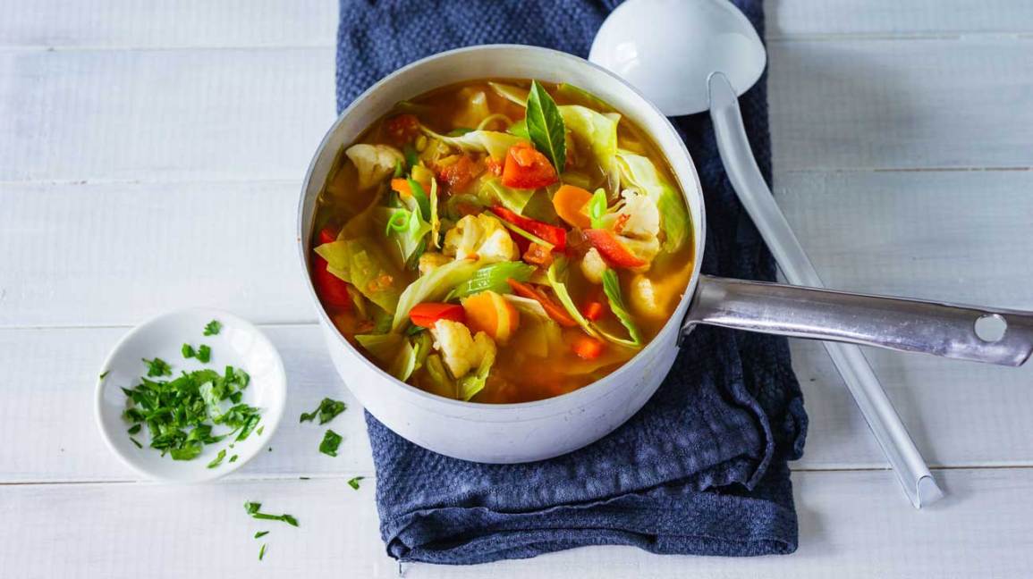 Can you eat all the cabbage soup you want?