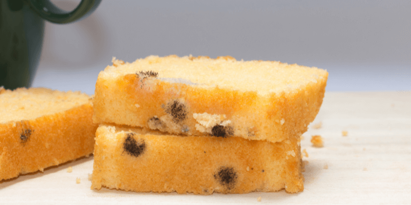 Can you eat around moldy cake?