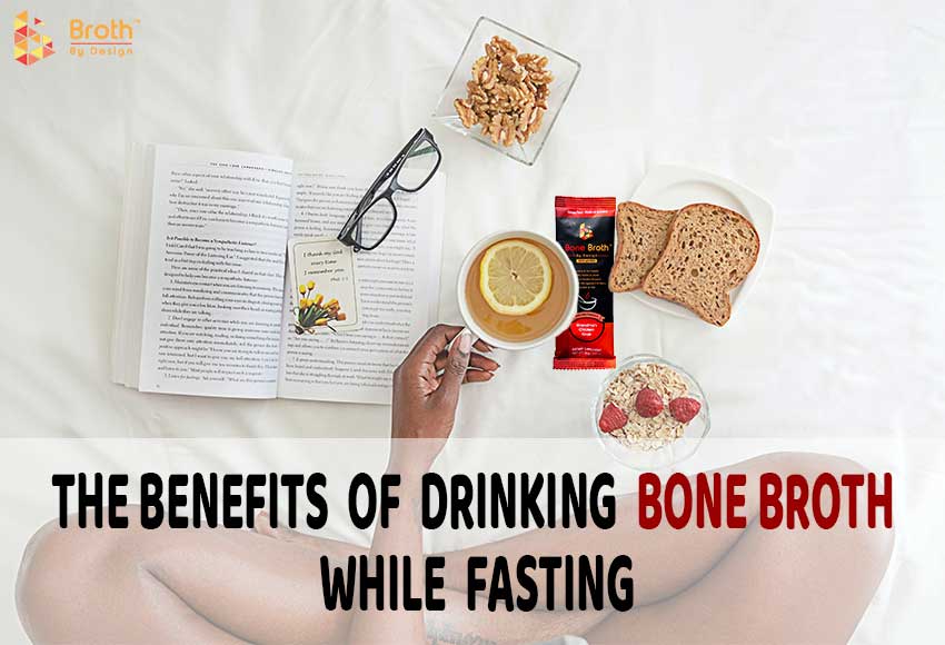 Can you eat bone broth on fast?