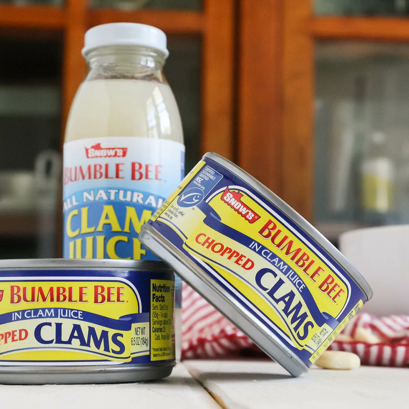 Can you eat canned clams from the can?
