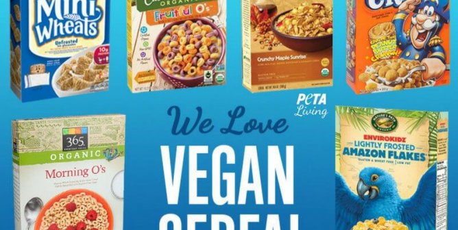 Can you eat cereal on a vegan diet?