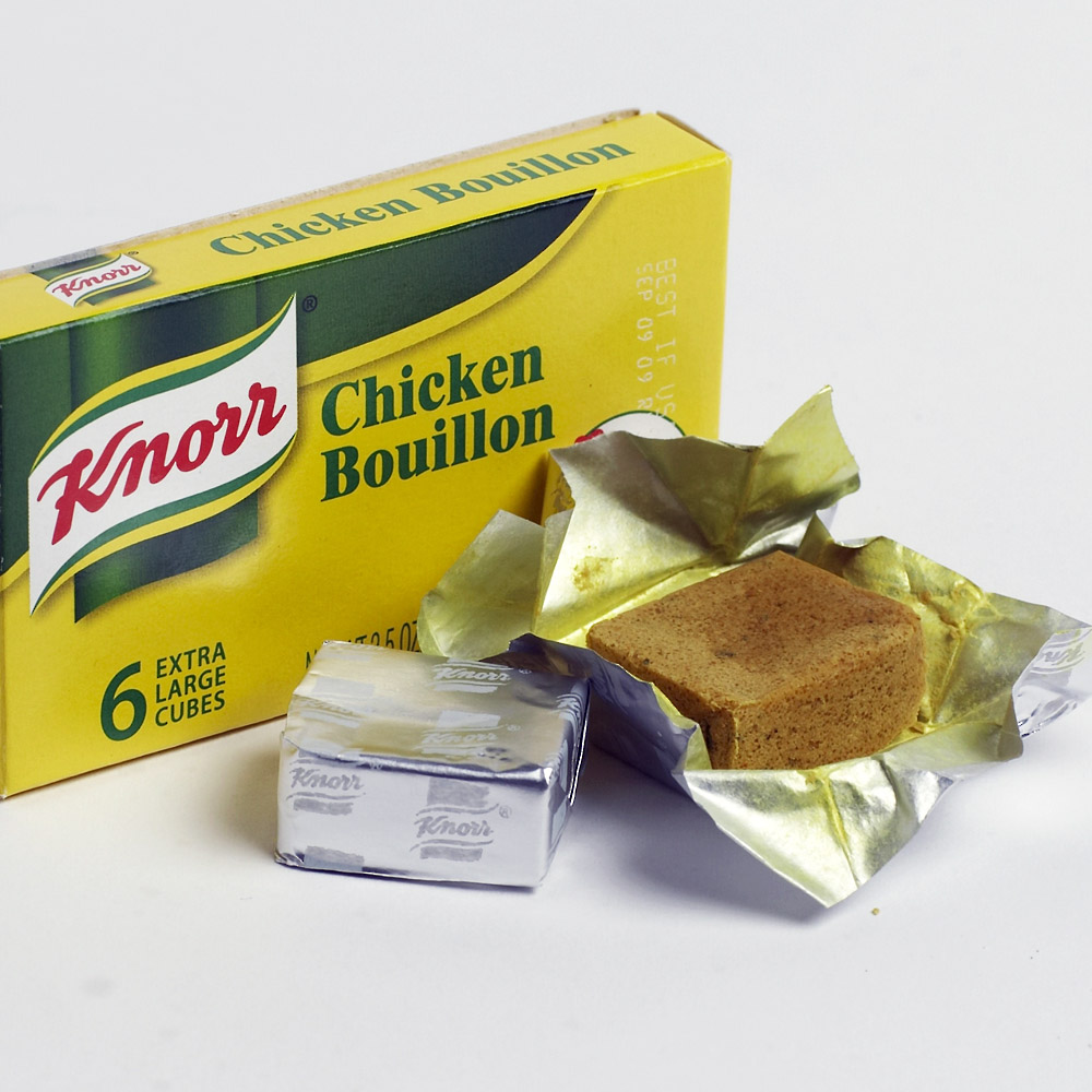 Can you eat chicken bouillon cubes?