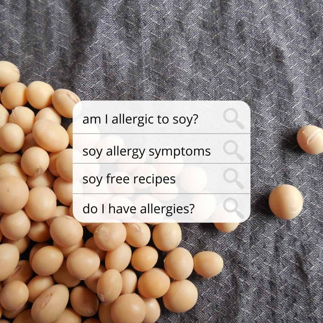 Can you eat chickpeas with a soy allergy?