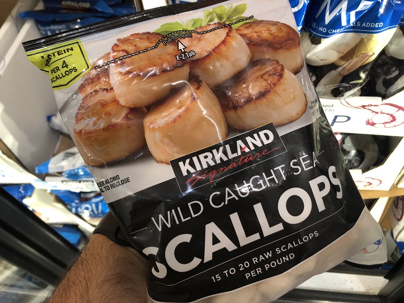 Can you eat Costco scallops raw?