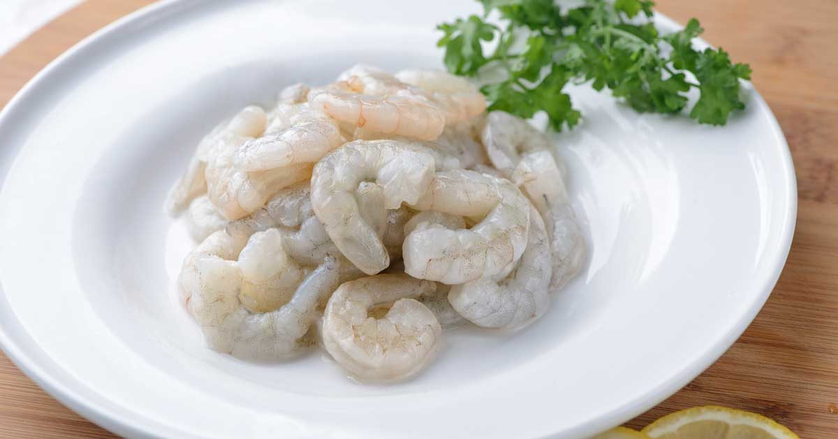 Can you eat frozen raw shrimp?