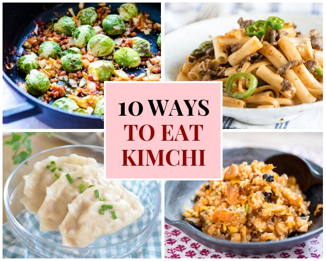 Can you eat kimchi with anything?