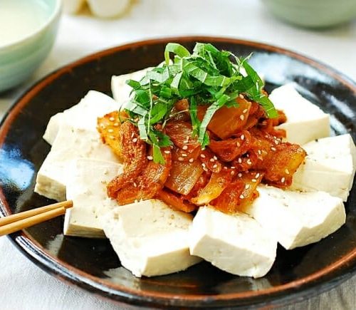 Can you eat kimchi with tofu?