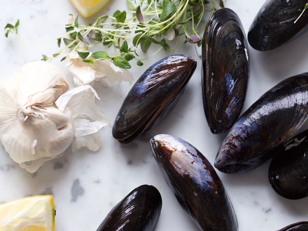 Can you eat mussels any month?