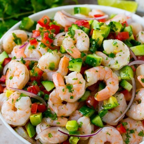 Can you eat raw shrimp in ceviche?