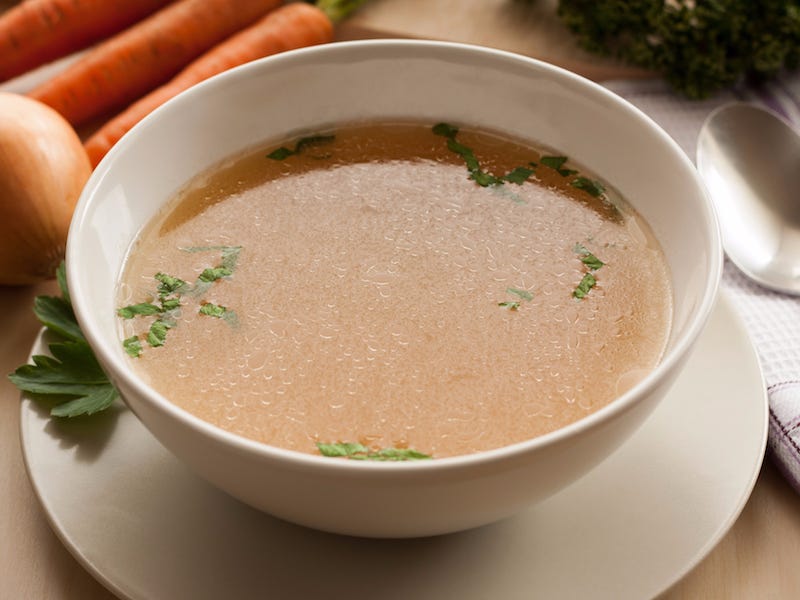 Can you eat soup with strep throat?