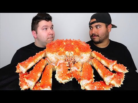 Can you eat the body of a king crab?