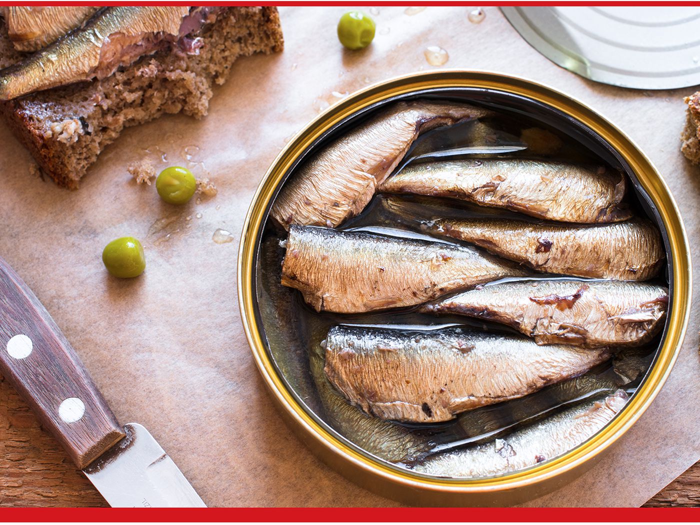 Can you eat the oil in canned sardines?