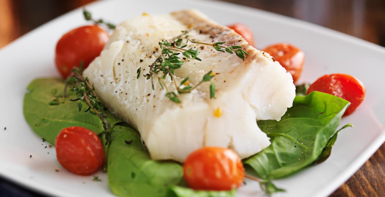 Can you eat undercooked halibut?