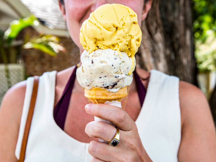 Can you eat vanilla ice cream on a liquid diet?