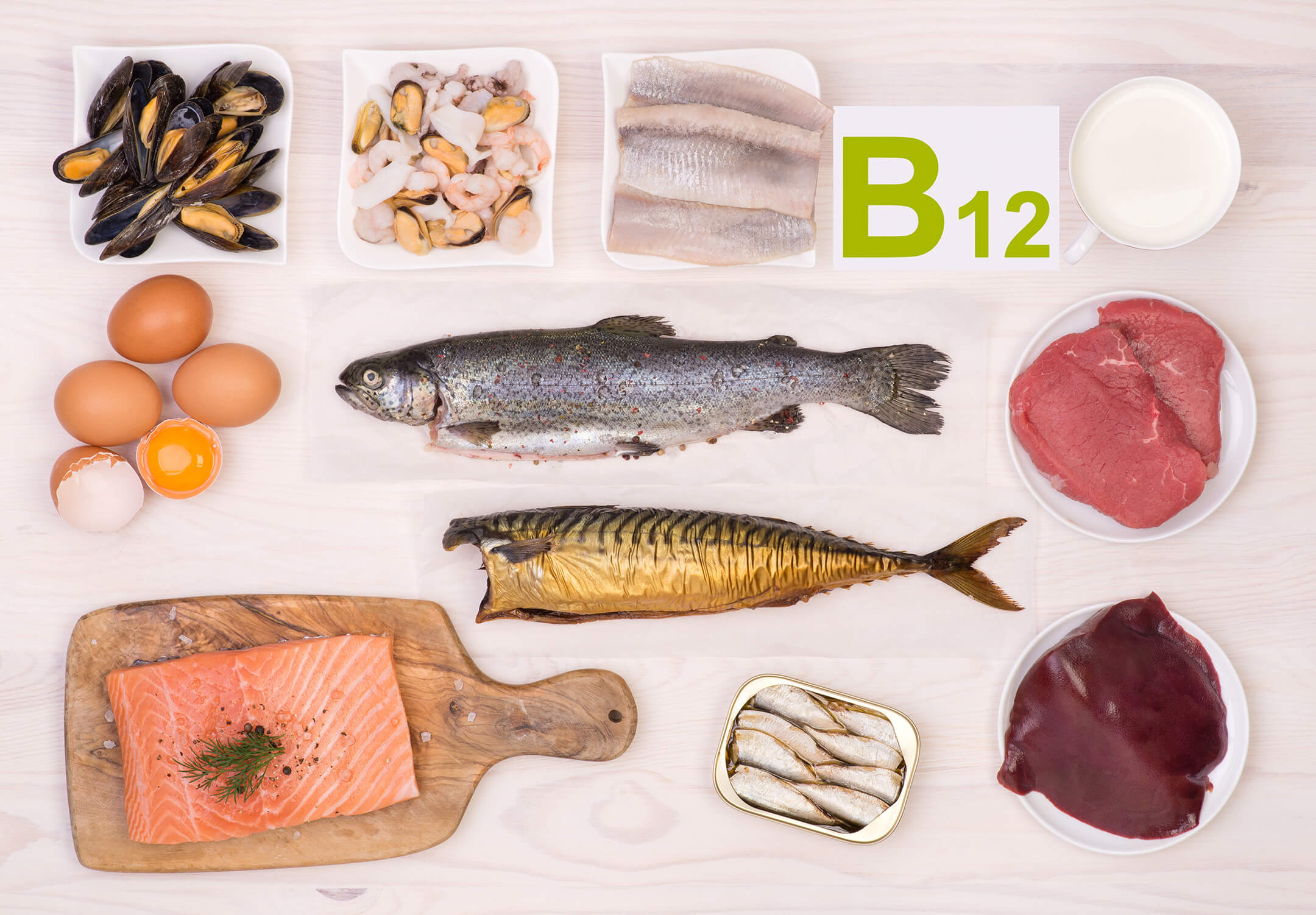 Can you find B12 in fish?