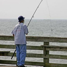 Can you fish off piers?