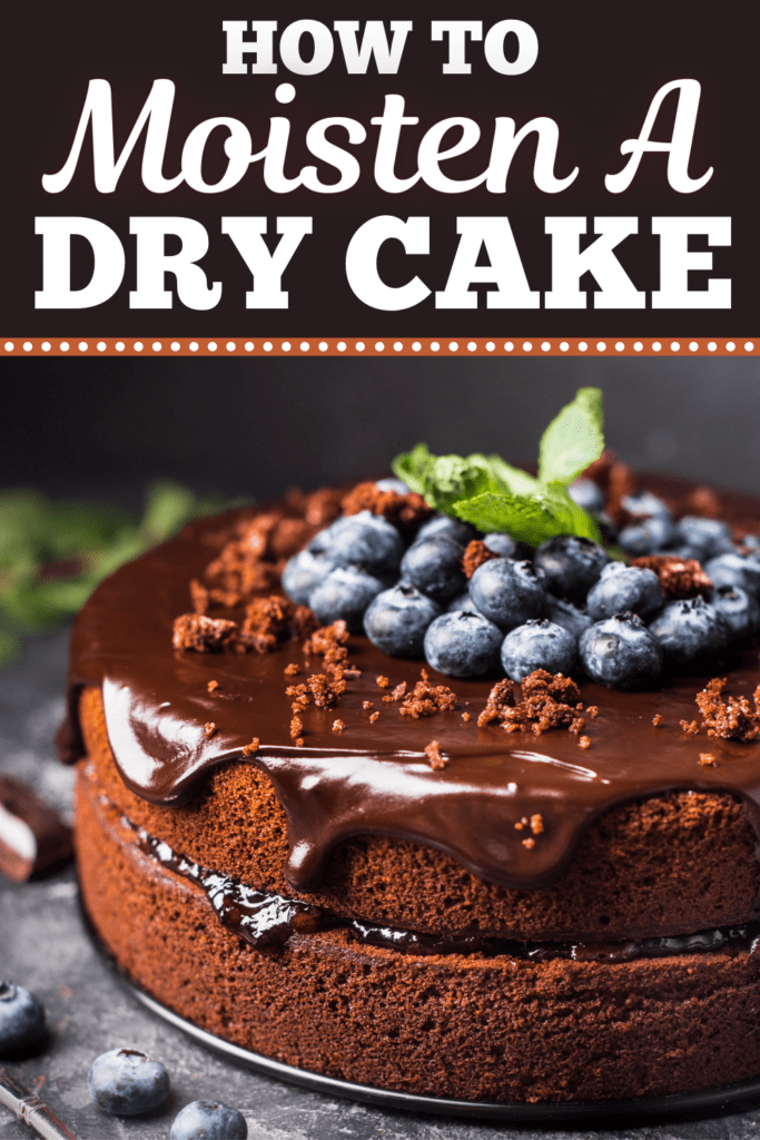 Can you fix dry cake?