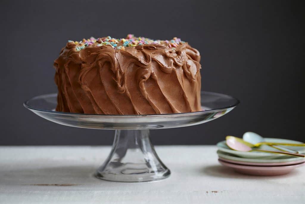 Can you freeze a cake with whipped ganache?