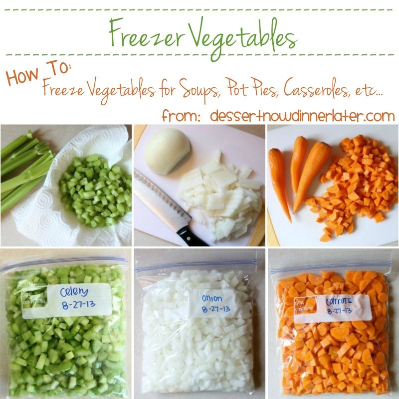 Can you freeze a dish made with frozen vegetables?