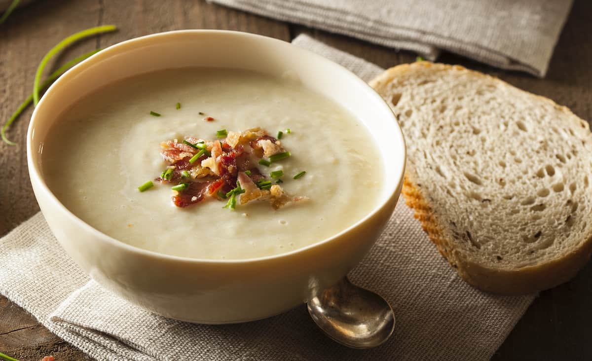 Can you freeze and reheat potato soup?