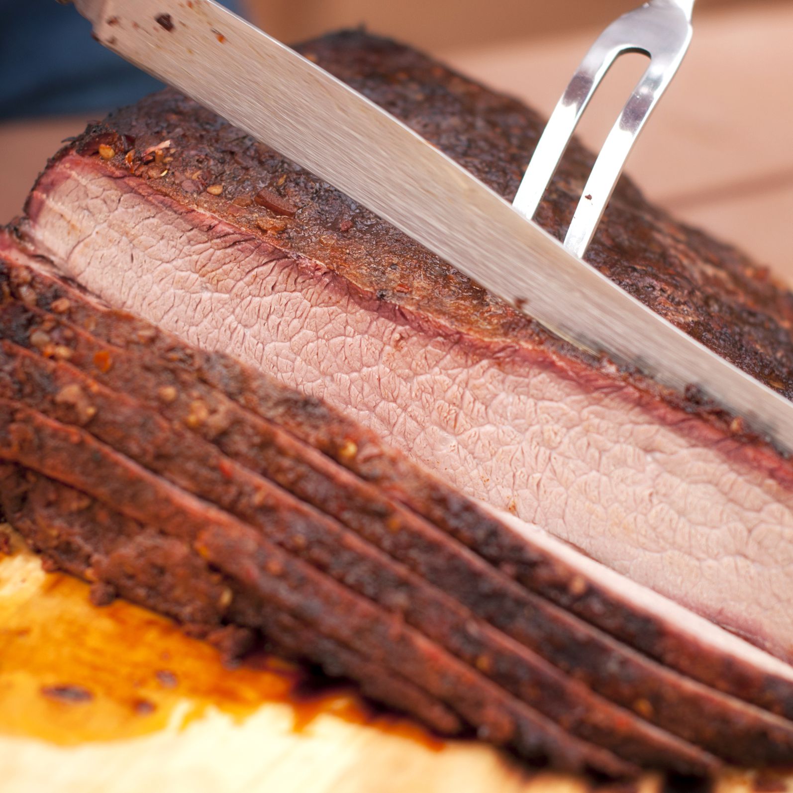 Can you freeze brisket slices?