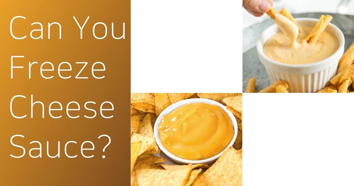 Can you freeze cheese sauce made with flour?