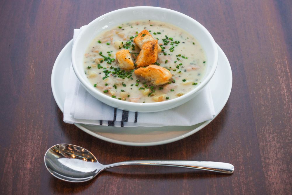 Can you freeze clam chowder made with cream?