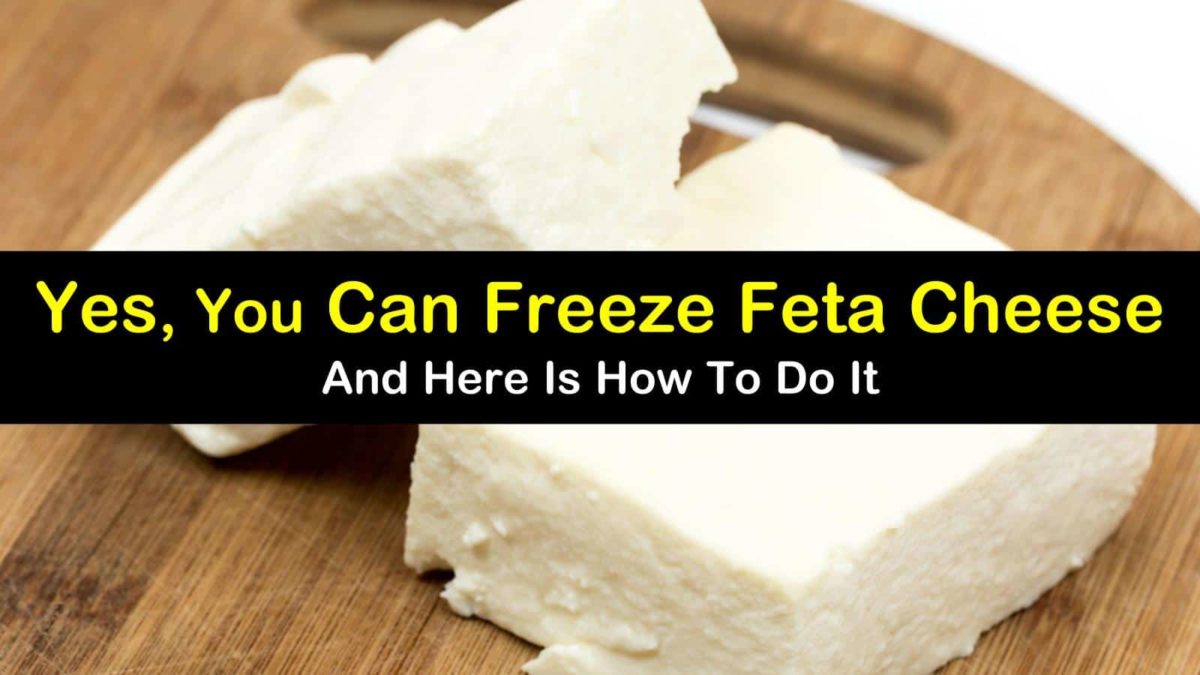 Can you freeze feta cheese crumbles?