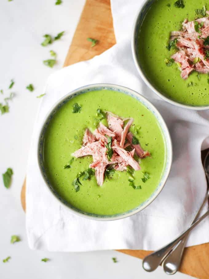 Can you freeze fresh pea and ham soup?